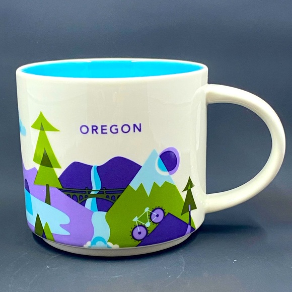 Starbucks | Dining | Starbucks You Are Here Collection Mug Oregon ...